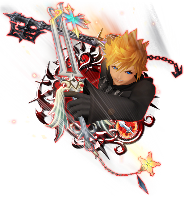 Kingdom Hearts Roxas Keyblade